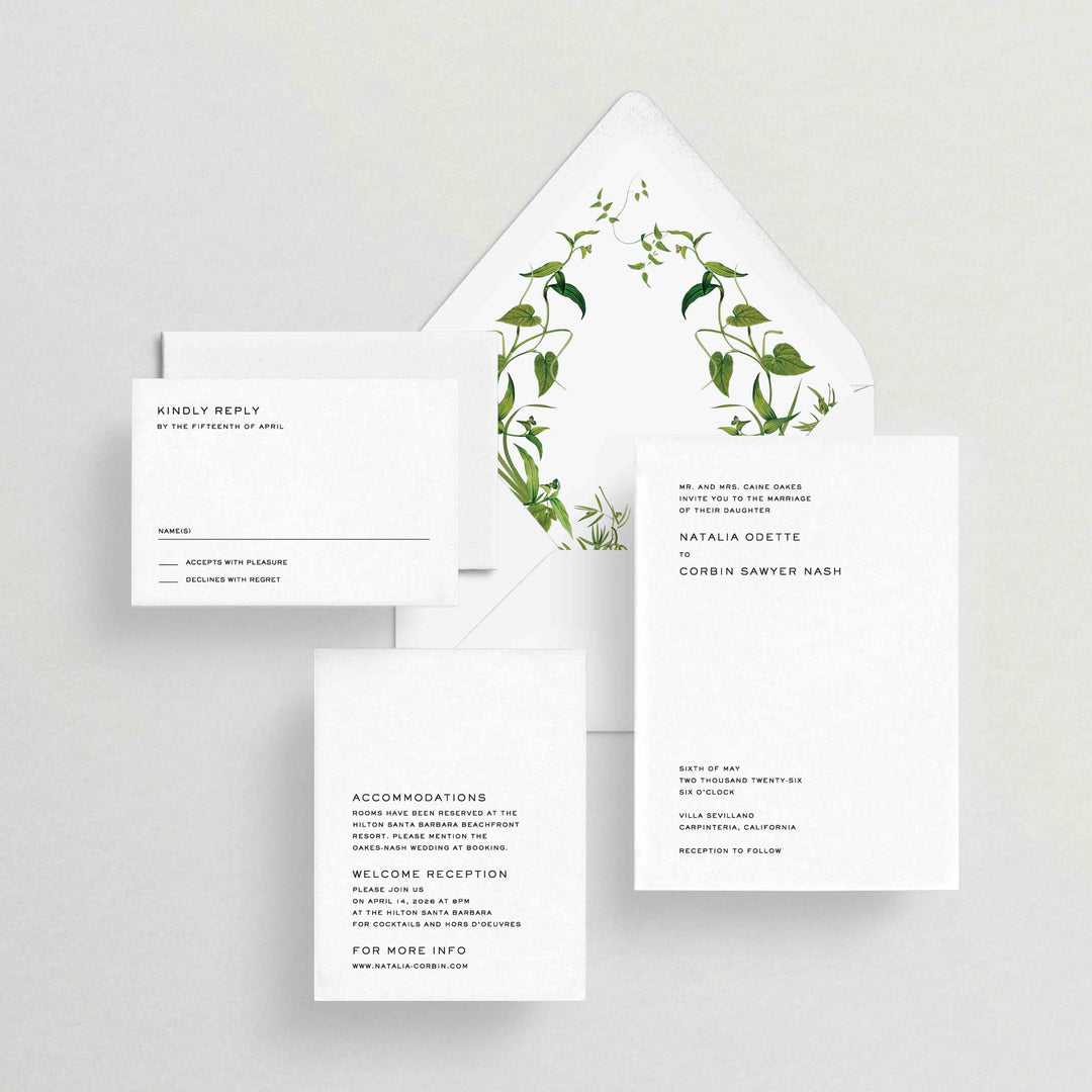 Invitation Cards – Isidore & Augustine